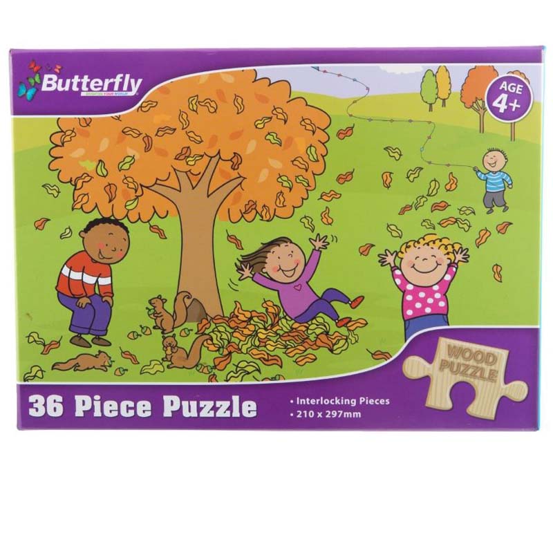36 PIECE WOODEN PUZZLE - Your Door