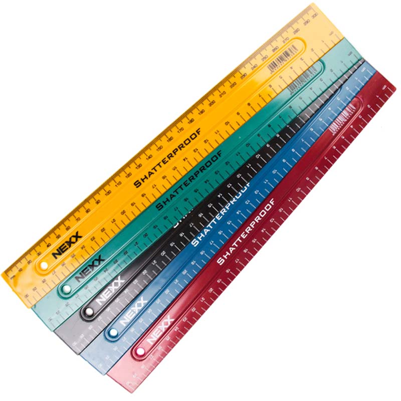 RULER 30CM ASSORTED COLOURS - Your Door