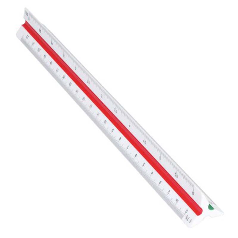 STAEDTLER 561 70-E RULER SCALE FLAT 1:2.5-1:50 ENG - Your Door