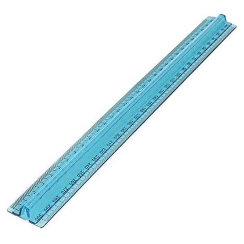 30CM TRIANGULAR FINGER GRIP RULER ASSORTED COLOUR – Your Door